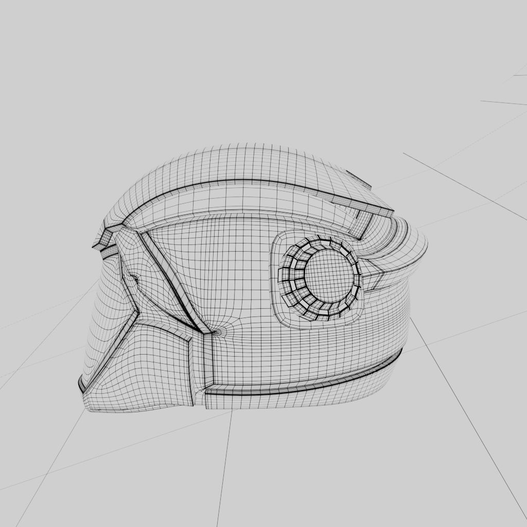 motorcycle helmet free 3D model | CGTrader