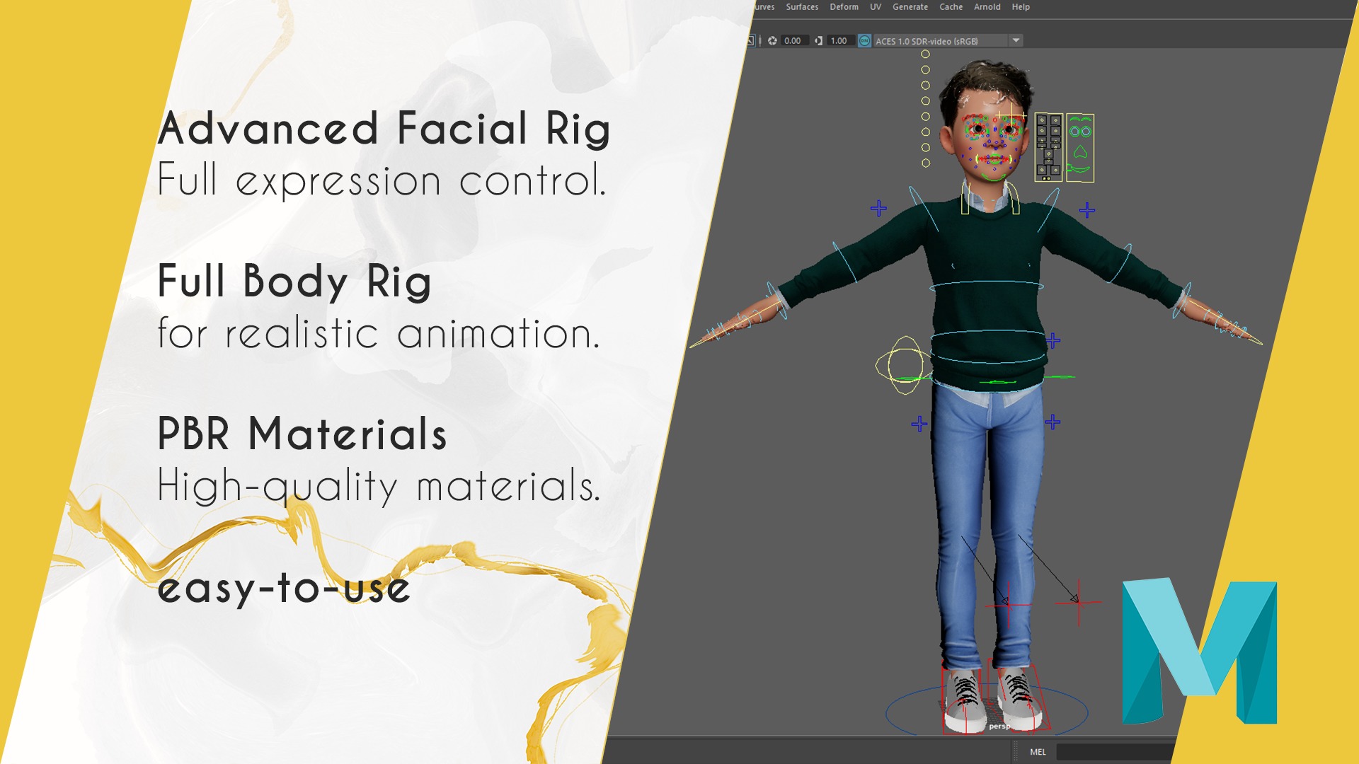 3D Model Collection Stylized Cartoon Couple Girlfriend and Boyfriend VR ...