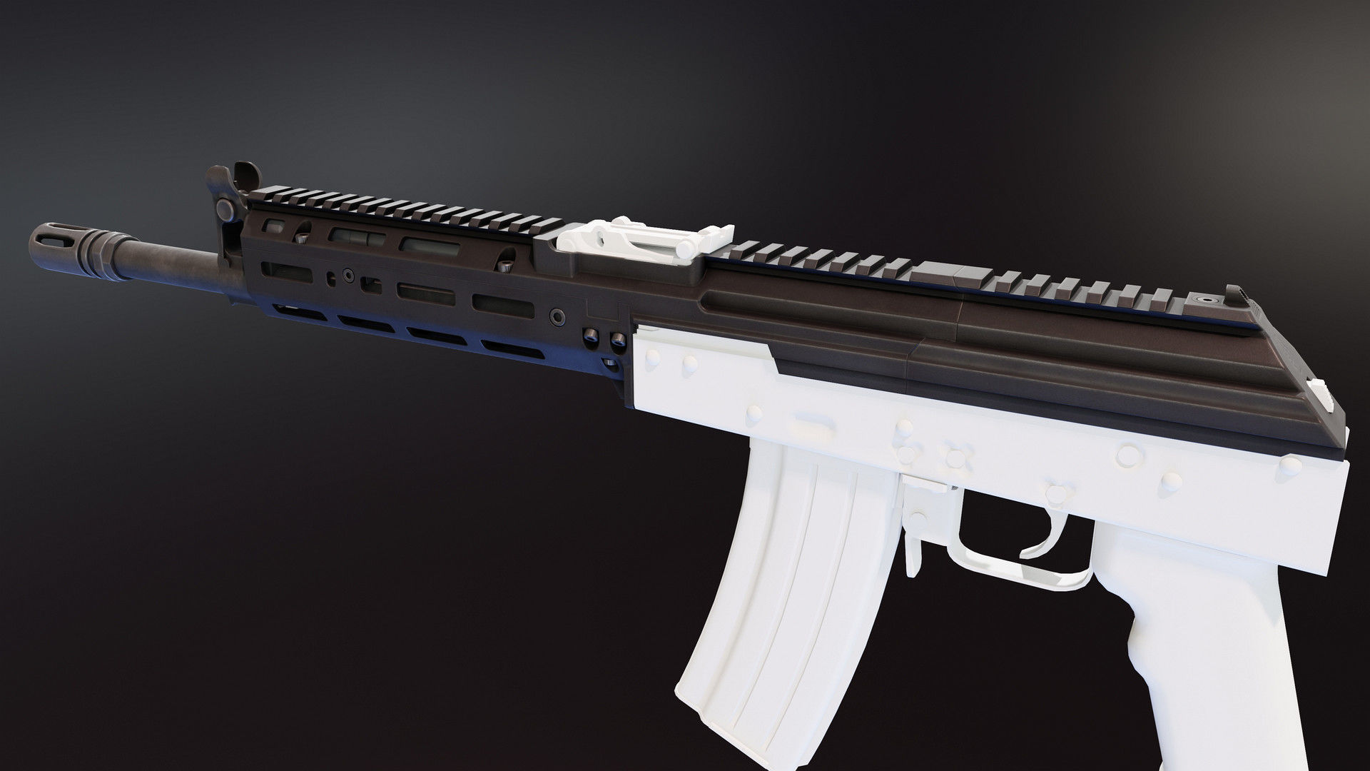3D model SAG AK MK3 Chassis VR / AR / low-poly | CGTrader