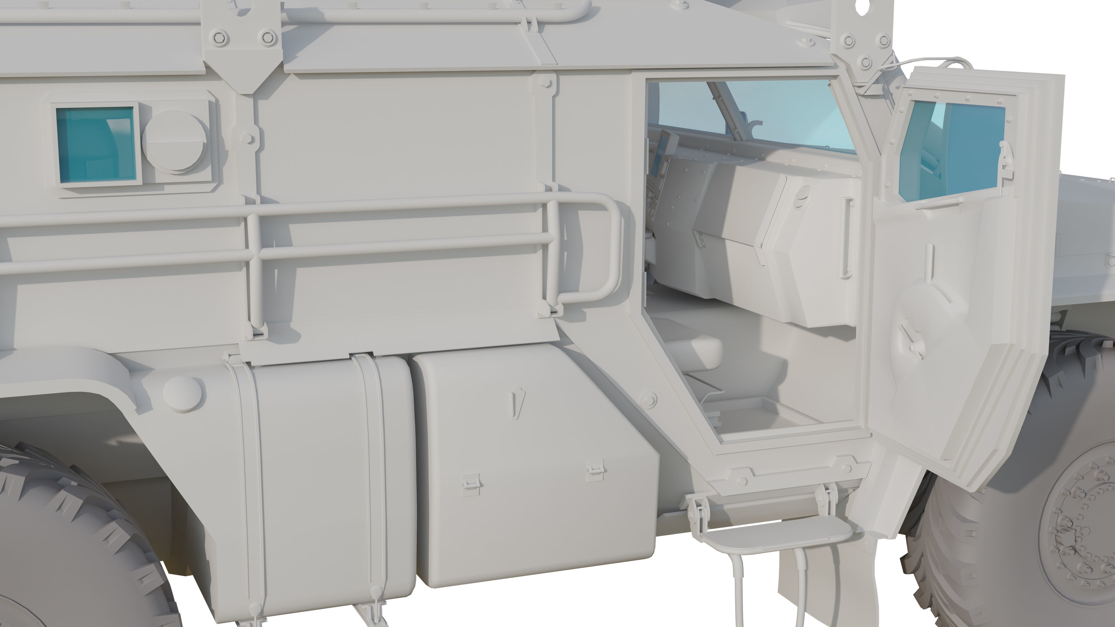 3D model Typhoon VDV Russian Armored Transport With Full Interior VR ...