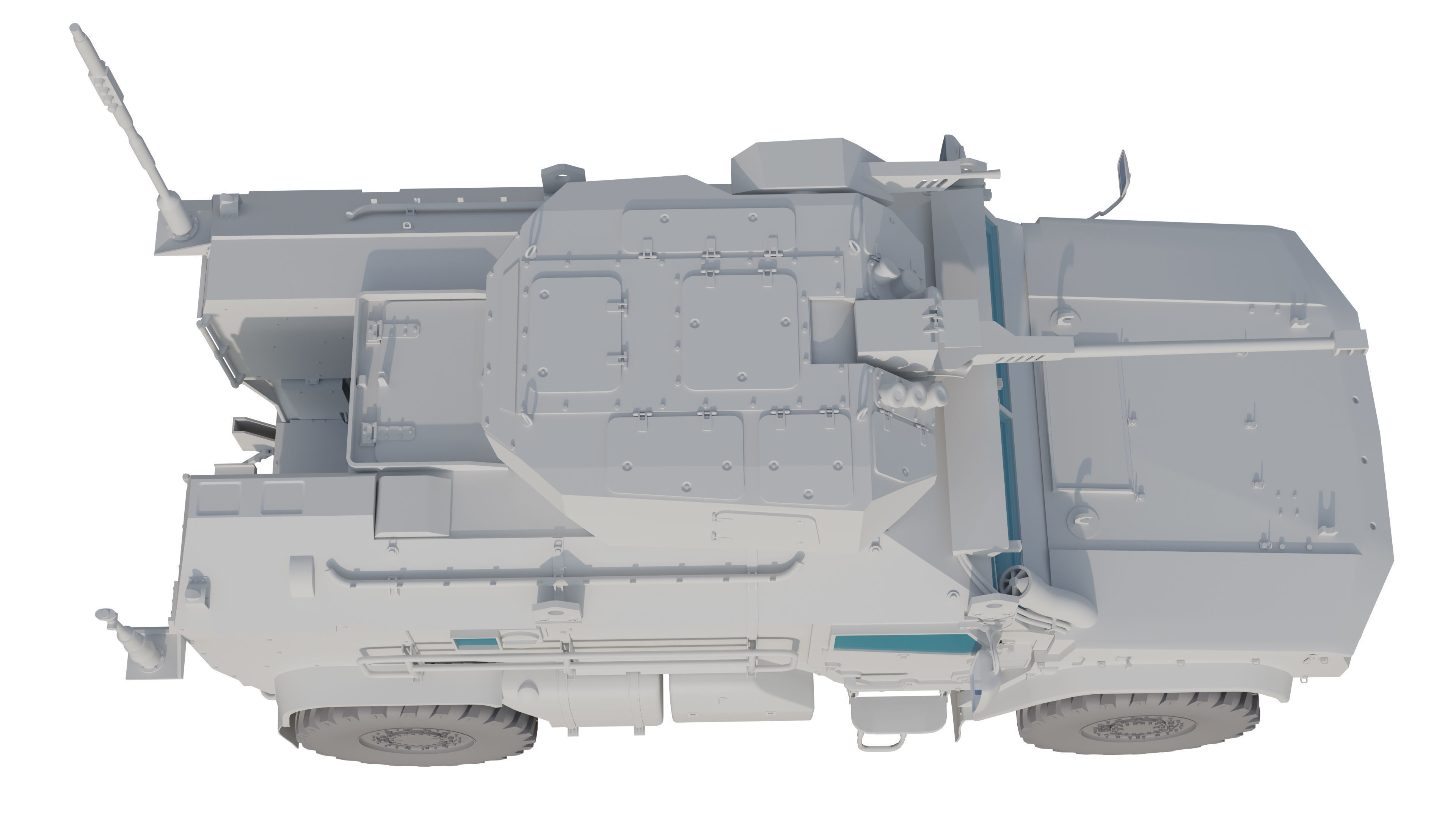 3D model Typhoon VDV Russian Armored Transport With Full Interior VR ...