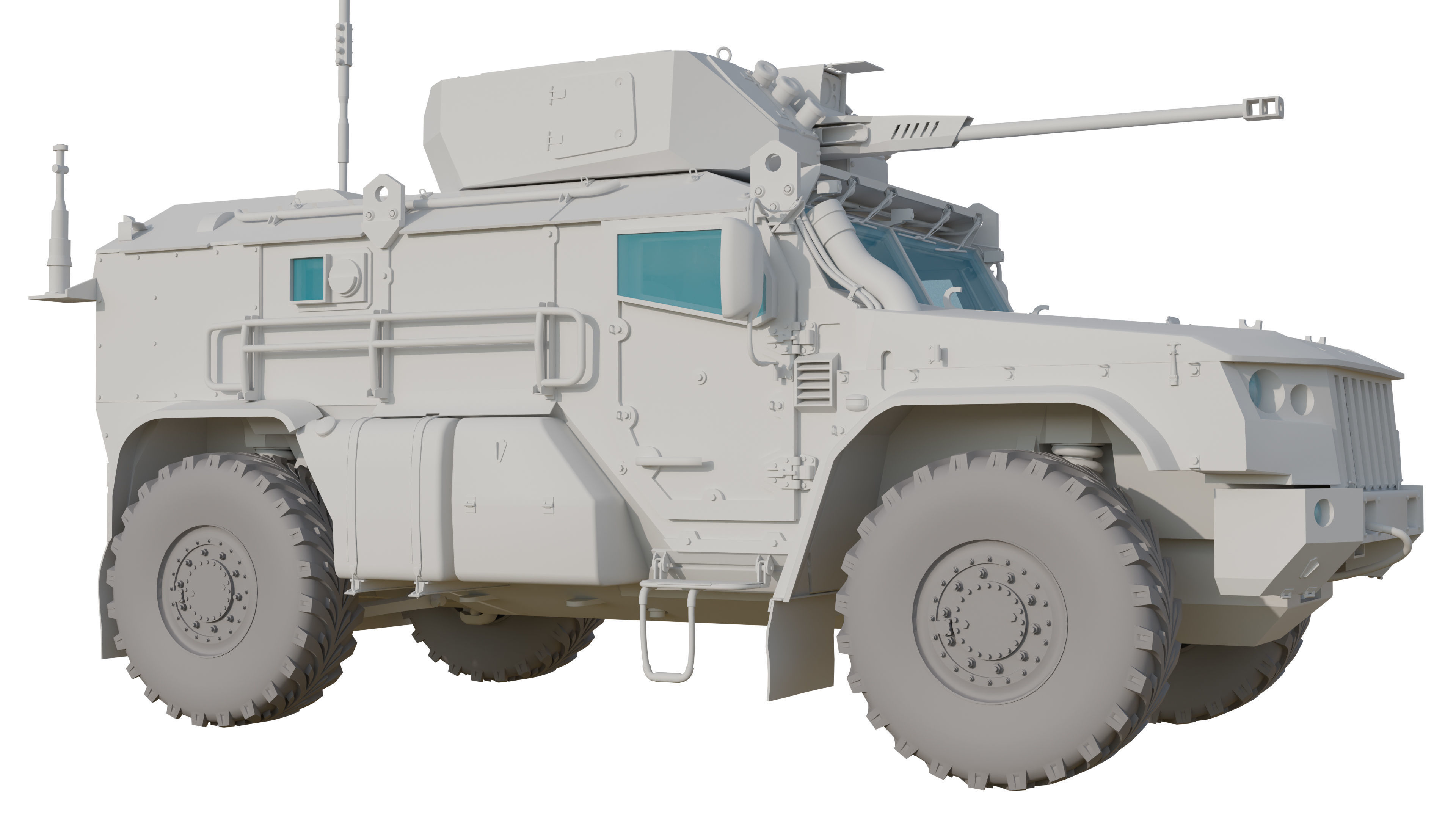 3D model Typhoon VDV Russian Armored Transport With Full Interior VR ...