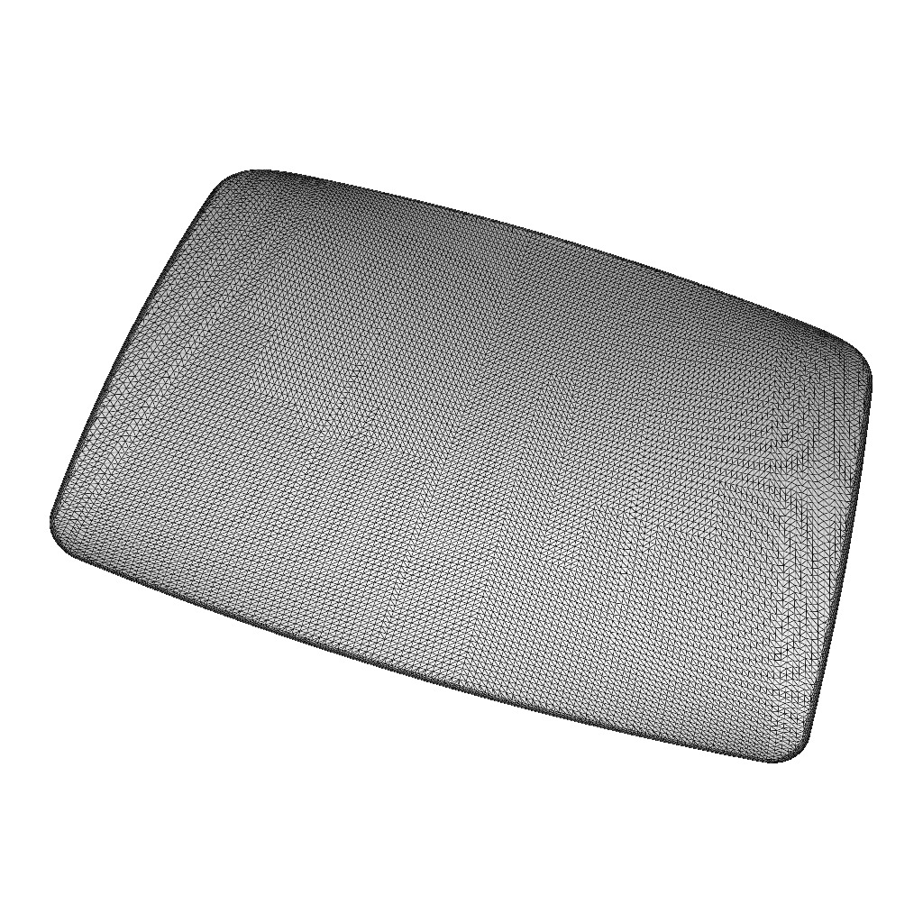 Car Front Wind Shield 3D model 3D printable | CGTrader
