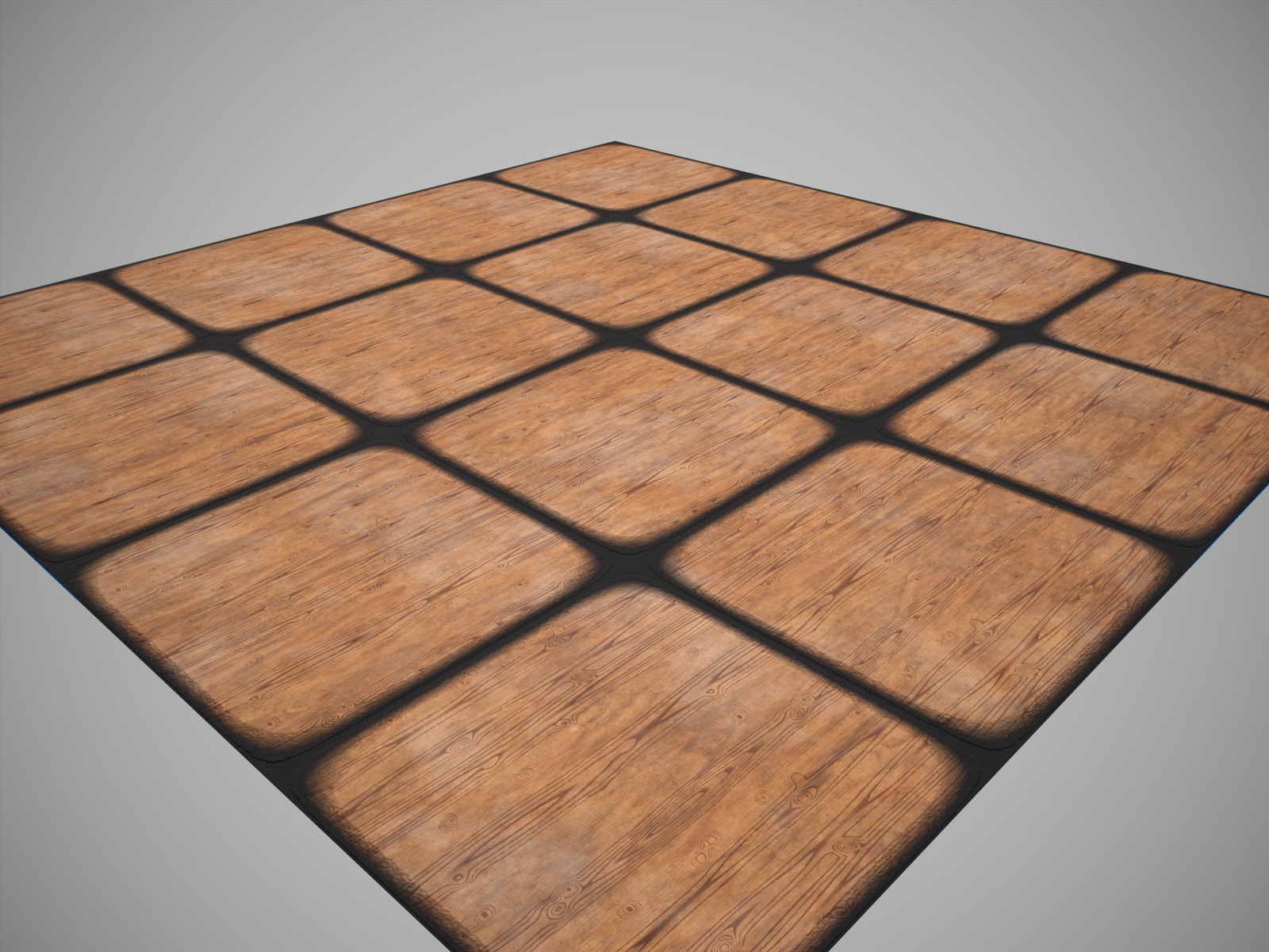 Stylized wooden tiled pbr material free Texture | CGTrader