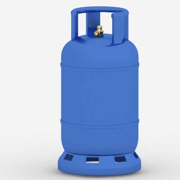 Gas Cylinder 3D Model free 3D model | CGTrader