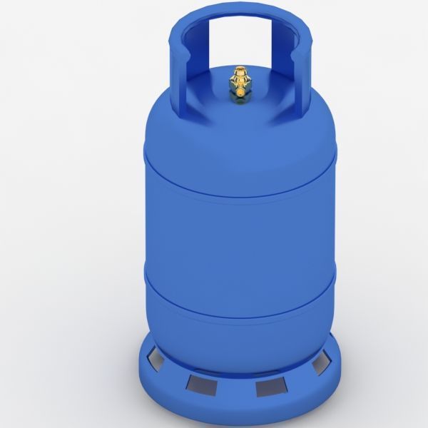 Gas Cylinder 3D Model free 3D model | CGTrader