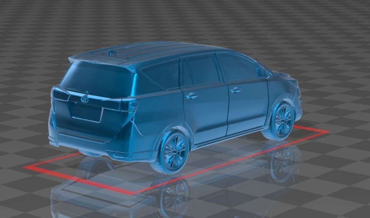 Toyota Innova Venturer 2018 3D model 3D printable | CGTrader