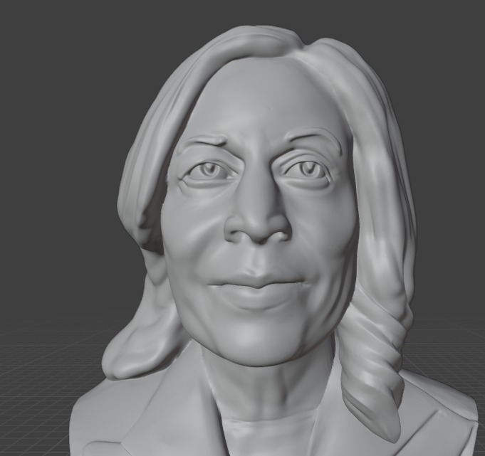 Kamala Harris 3D model 3D printable | CGTrader