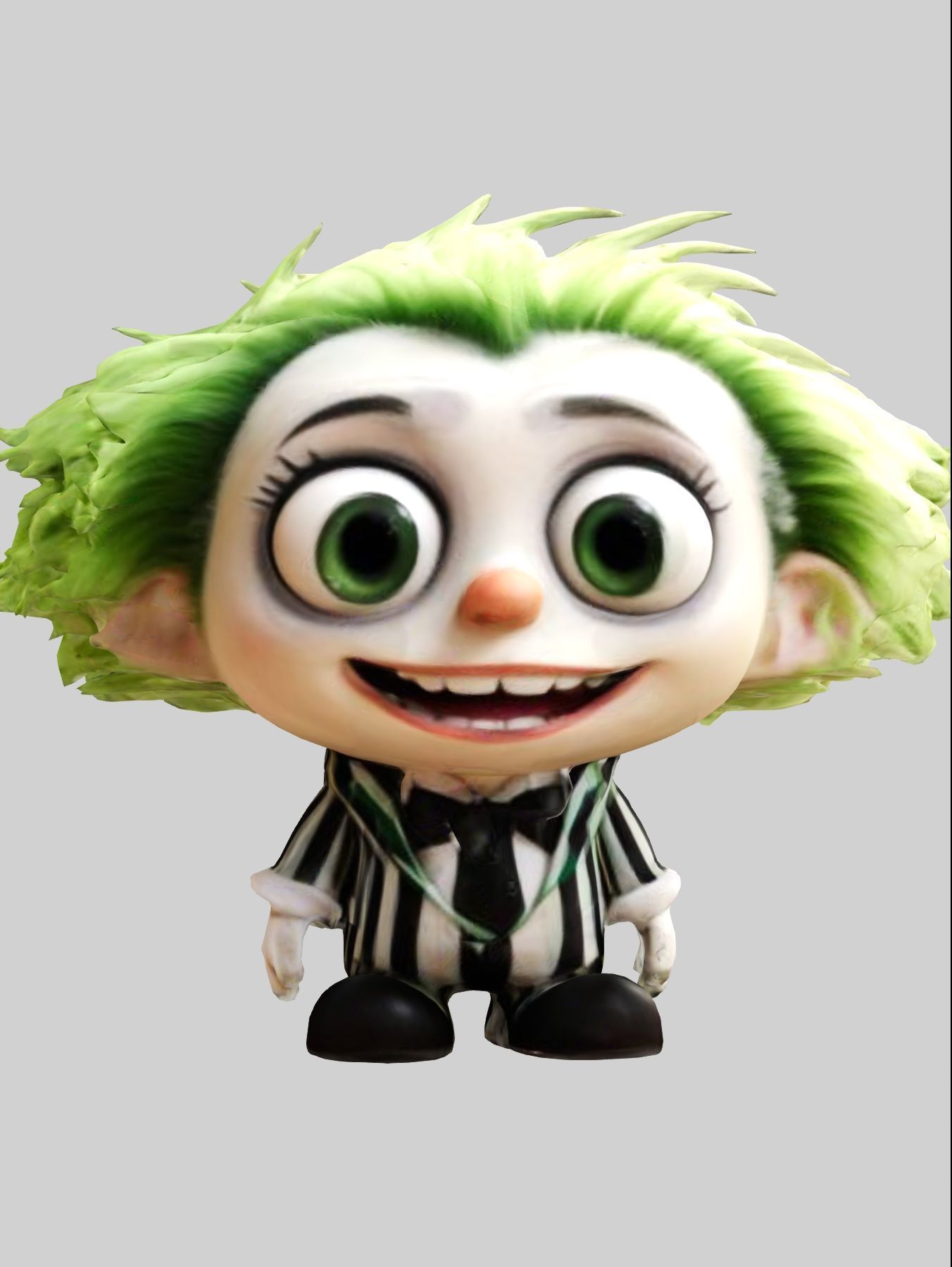 3D model Beetlejuice Doll Chibi VR / AR / low-poly | CGTrader