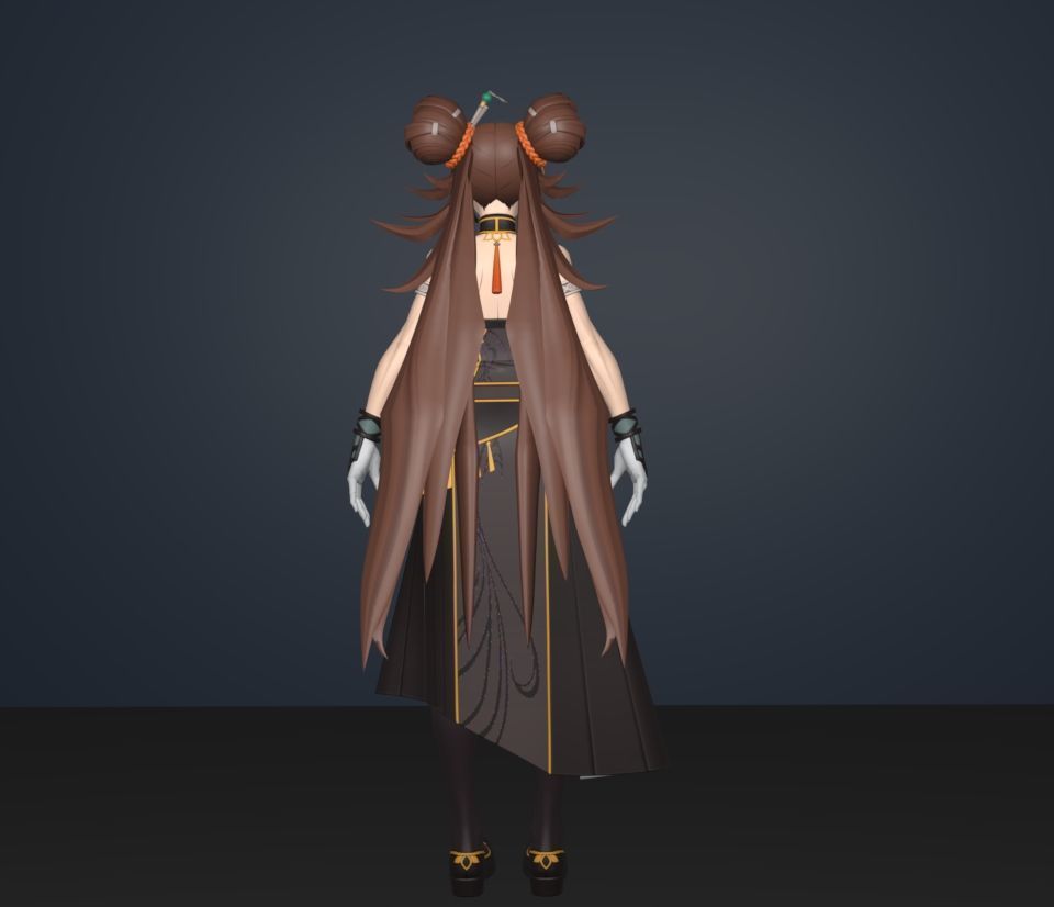nen master 3D model animated rigged | CGTrader