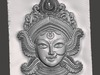 Indian god Durga kali mata maa devi amba face model 3D model 3D ...
