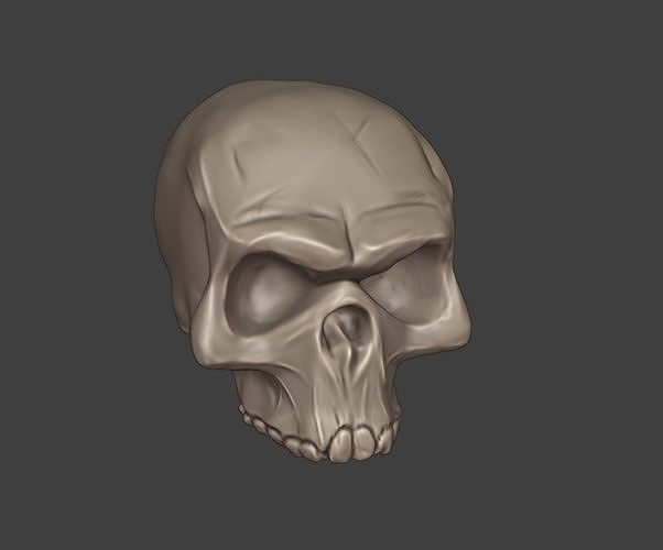 Skull free VR / AR / low-poly 3D model | CGTrader