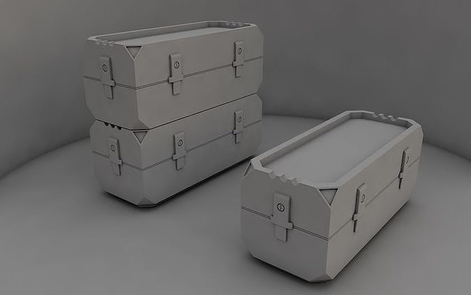 Sci Fi Case 01 free 3D model | CGTrader