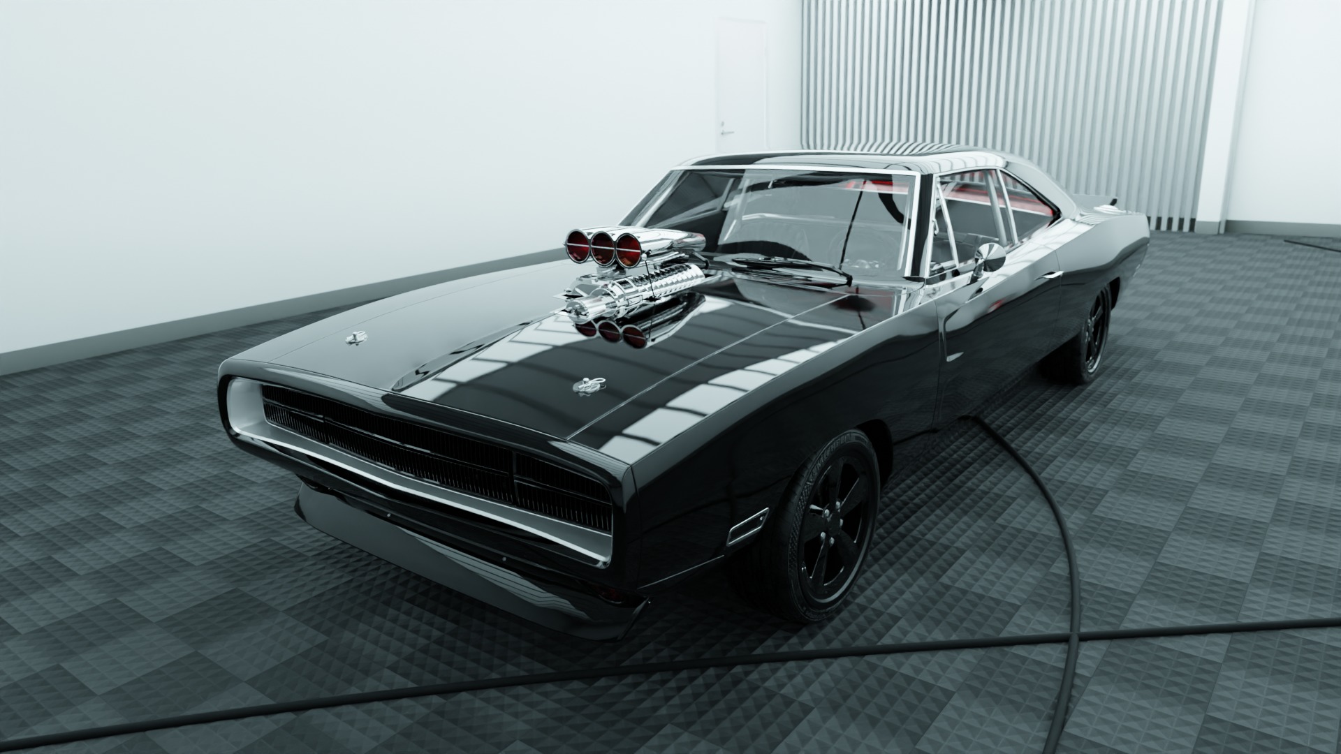 Dodge Charger Fast Furious 5 Edition 3D model | CGTrader