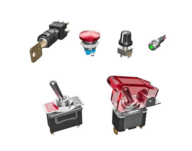 switch button 3D model | CGTrader