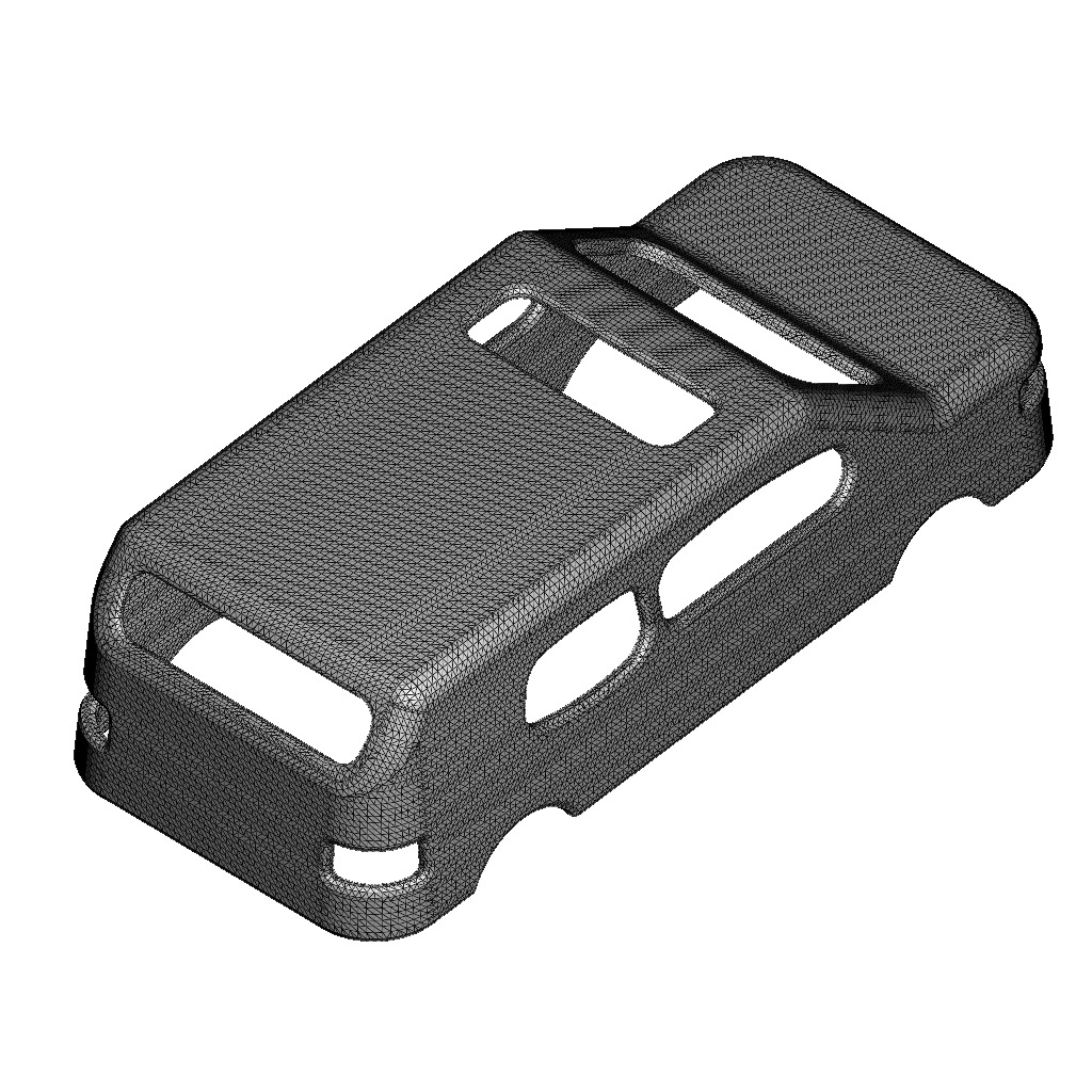 Passenger Car Body 3D model 3D printable | CGTrader