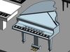 Piano Revit Family Revit 3D model | CGTrader