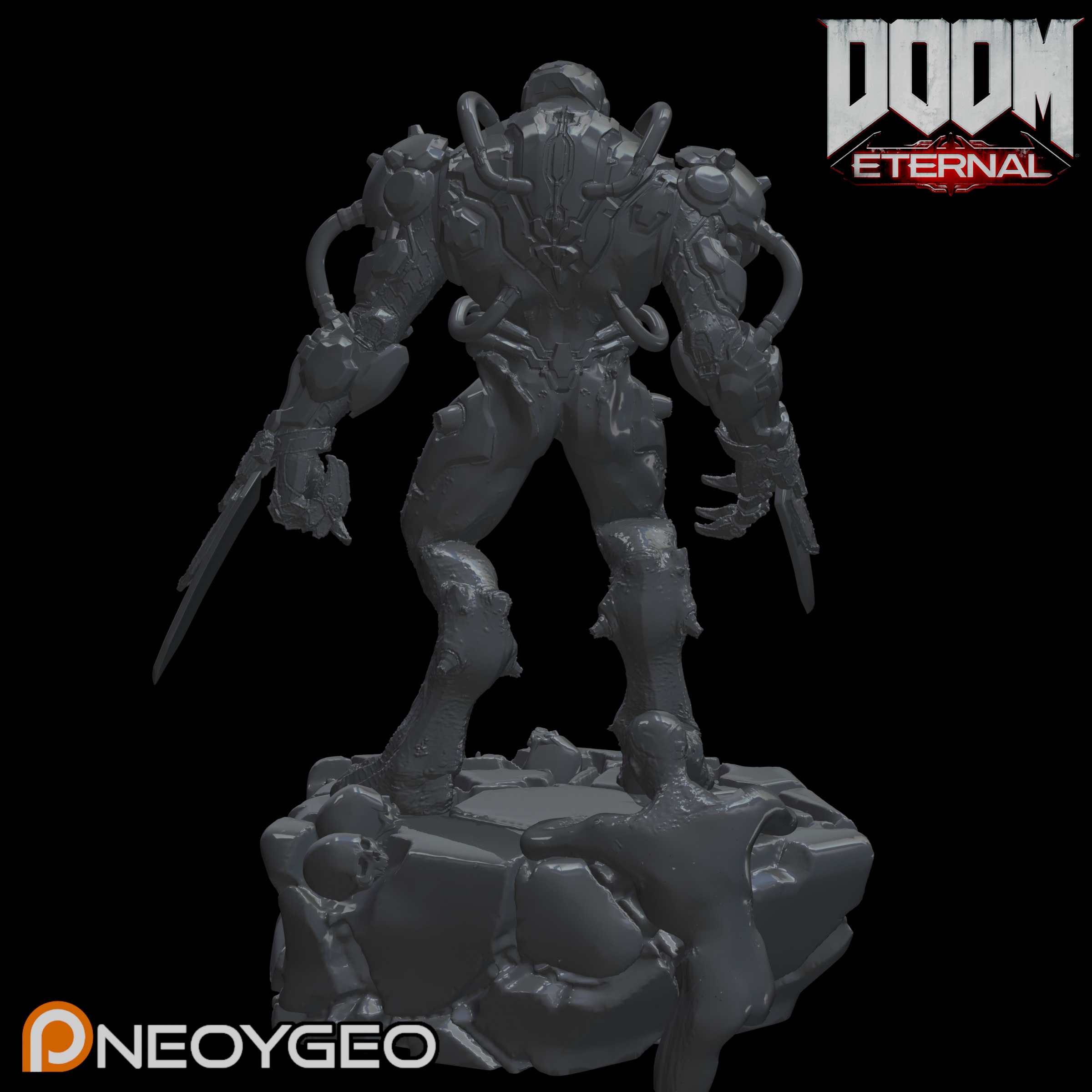 DREAD KNIGHT - DOOM ETERNAL 3D model 3D printable | CGTrader