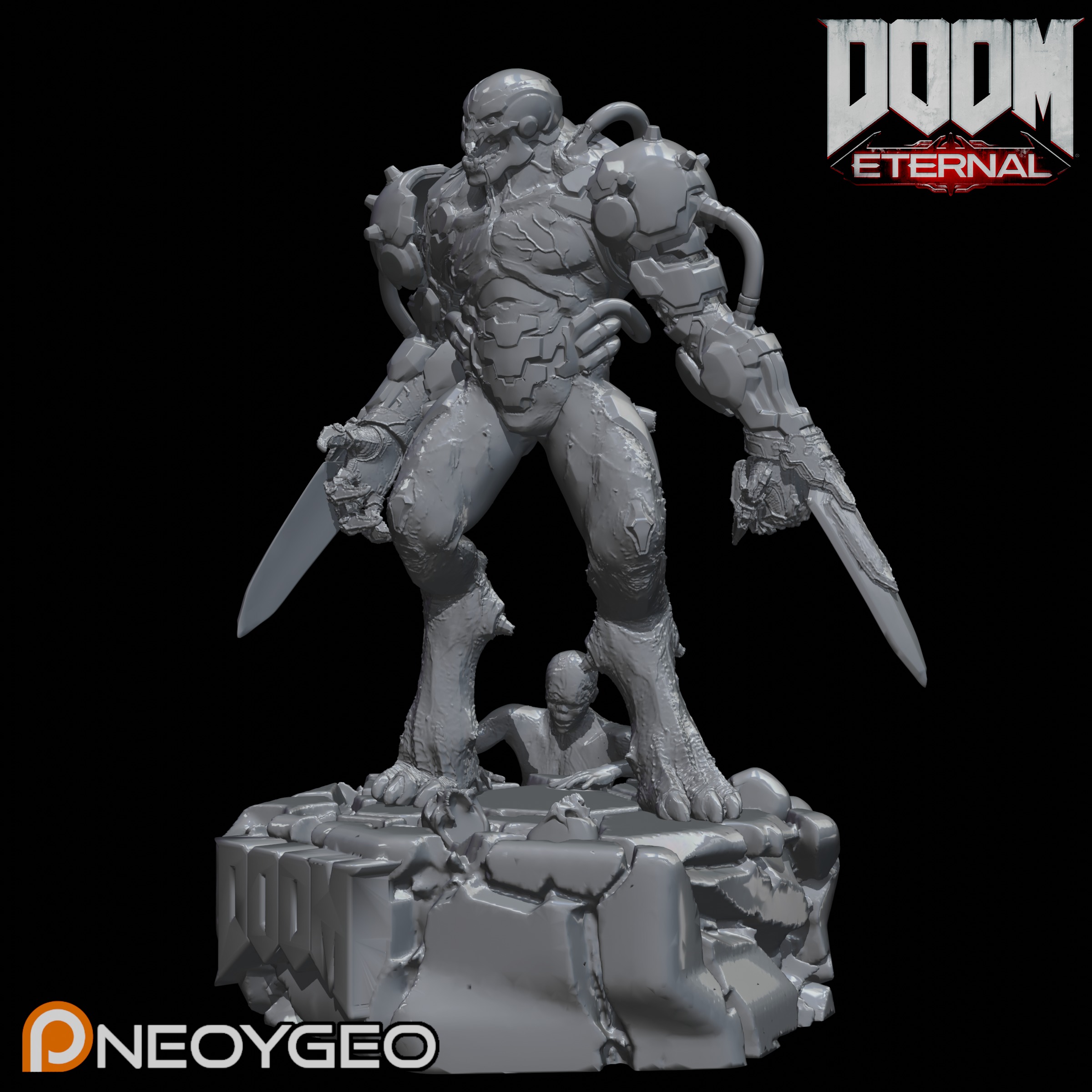 DREAD KNIGHT - DOOM ETERNAL 3D model 3D printable | CGTrader