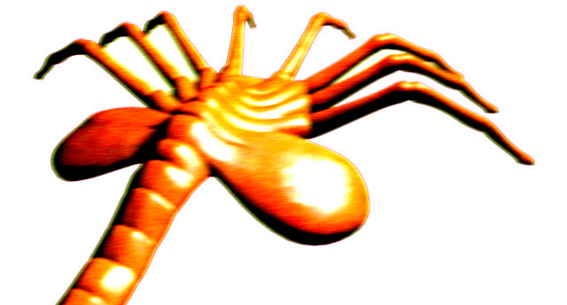 Face hugger free 3D model | CGTrader