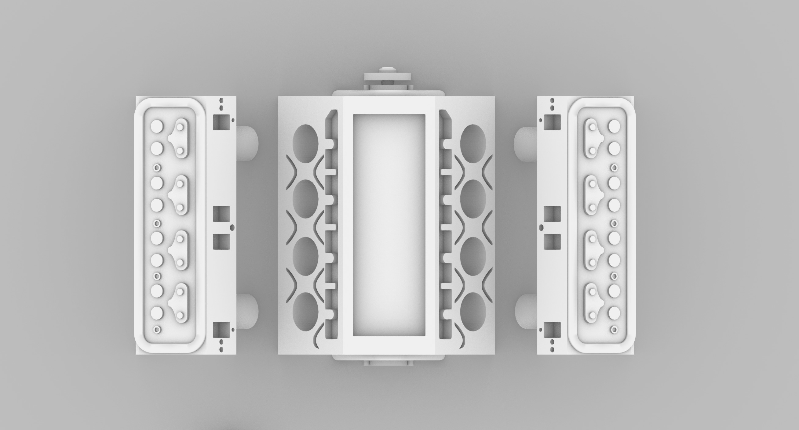 v8 engine free 3D model 3D printable | CGTrader
