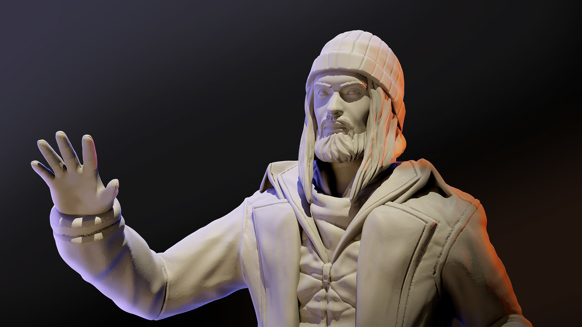 Jesus - The Walking Dead 3D model 3D printable | CGTrader