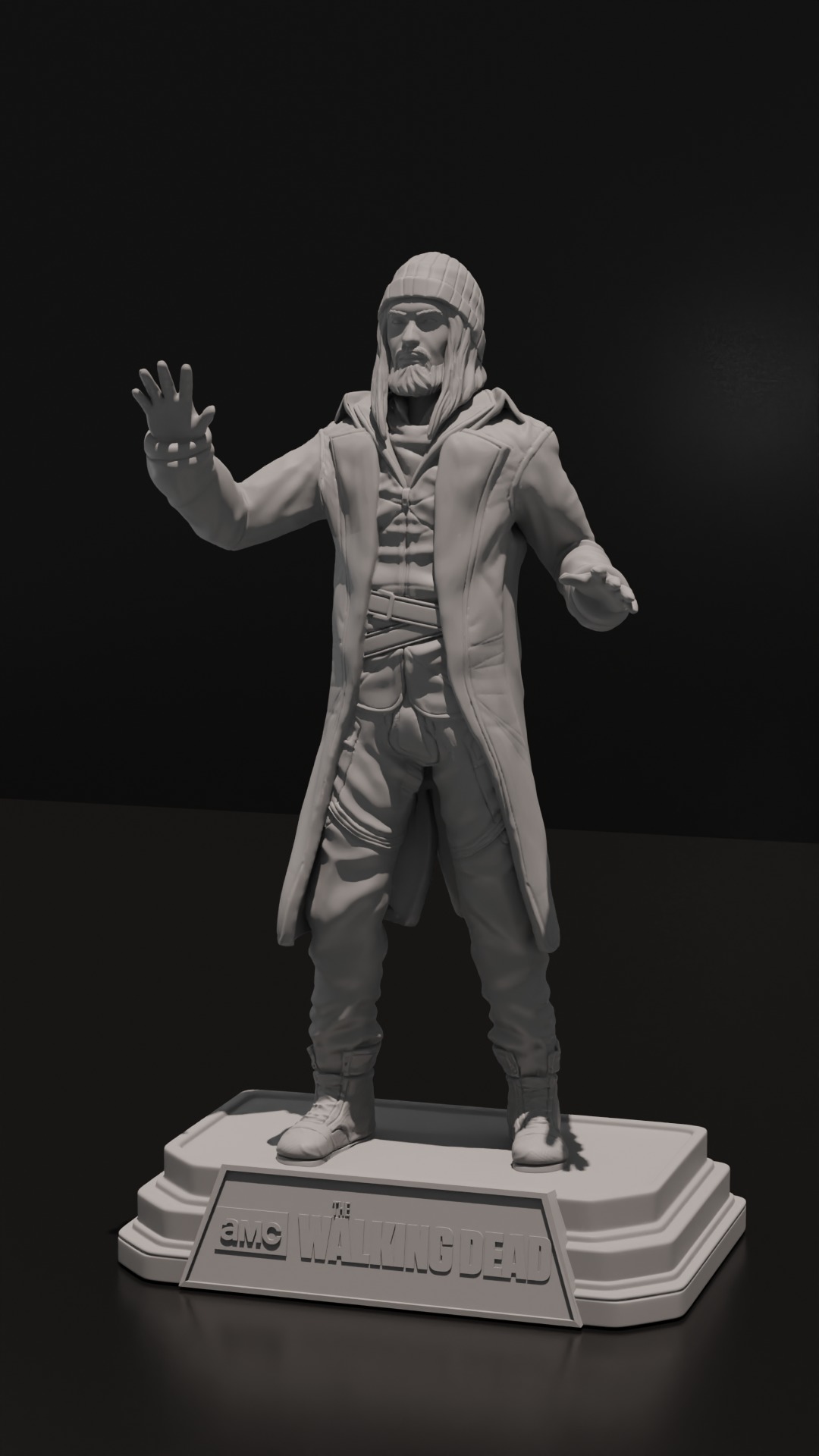 Jesus - The Walking Dead 3D model 3D printable | CGTrader