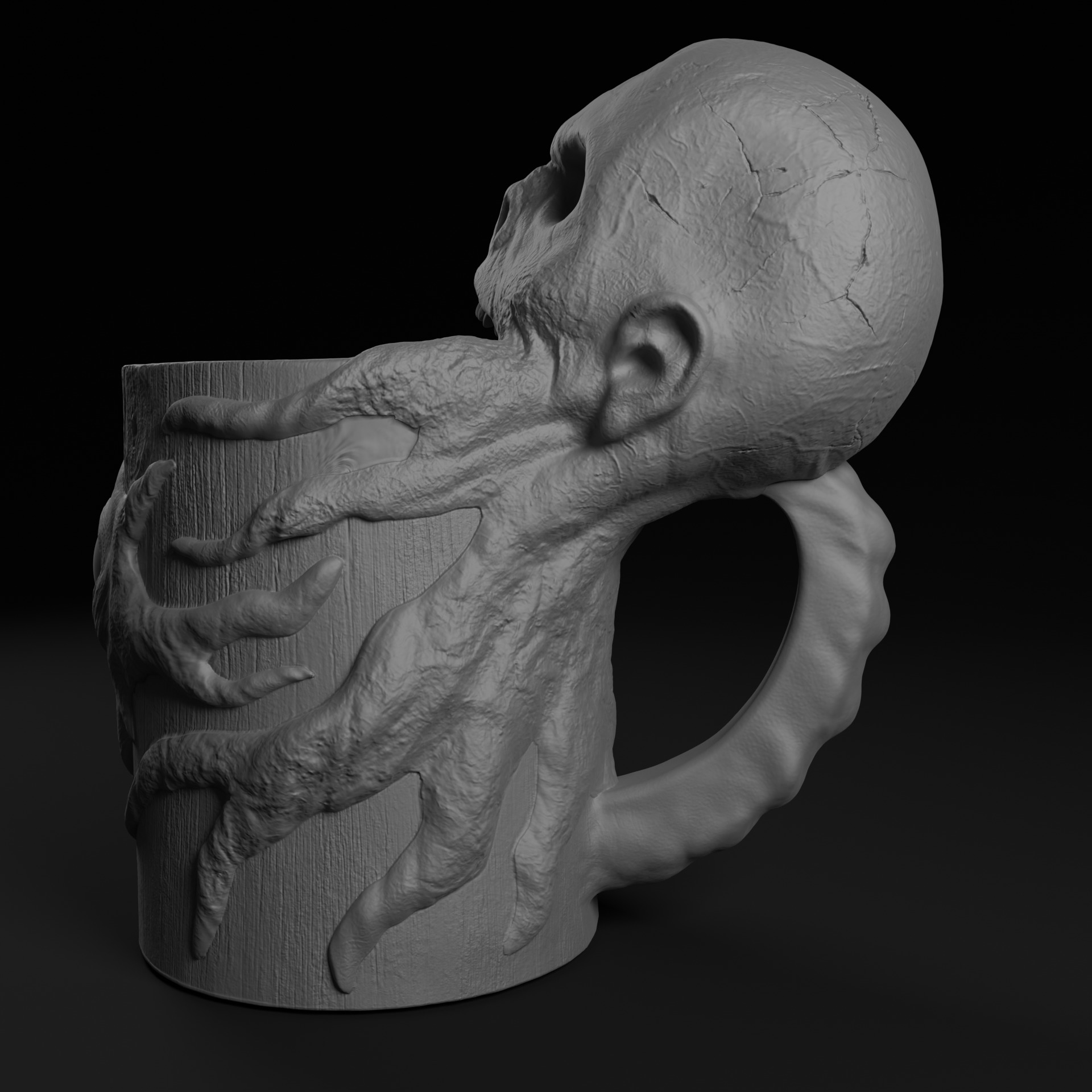 Creature Cup - 3D print 3D model 3D printable | CGTrader