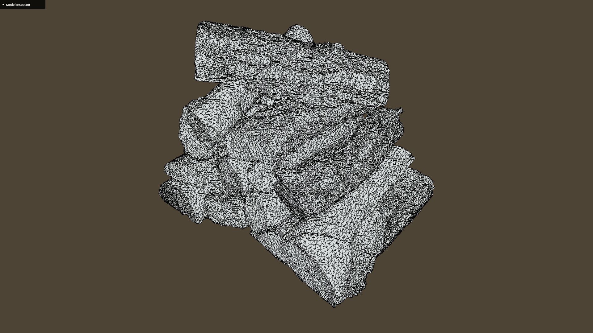 Stacked firewood free 3D model | CGTrader