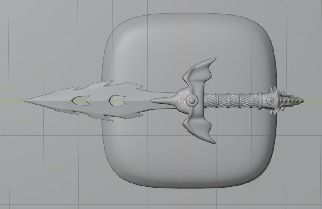 Purple dragon dagger 3D model 3D printable | CGTrader