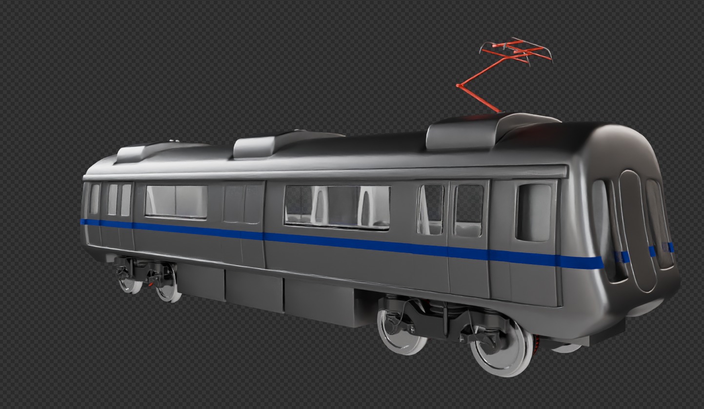 Metro free 3D model | CGTrader