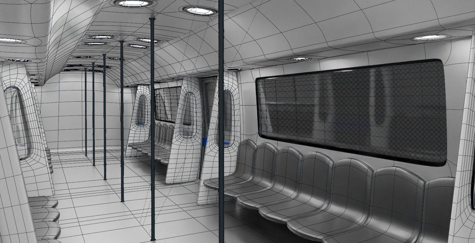 Metro free 3D model | CGTrader