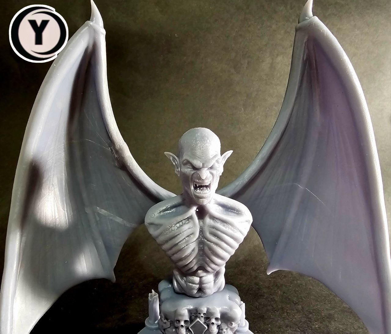Vampire Bust Fan art 3D model 3D printable | CGTrader