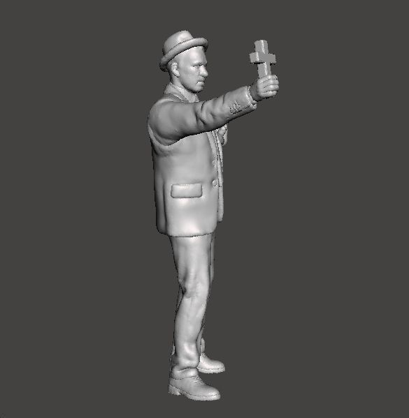 KOLCHAK NIGHT STALKER MINIATURE MODEL FANTASY HORROR GAMES RPG 3D model ...