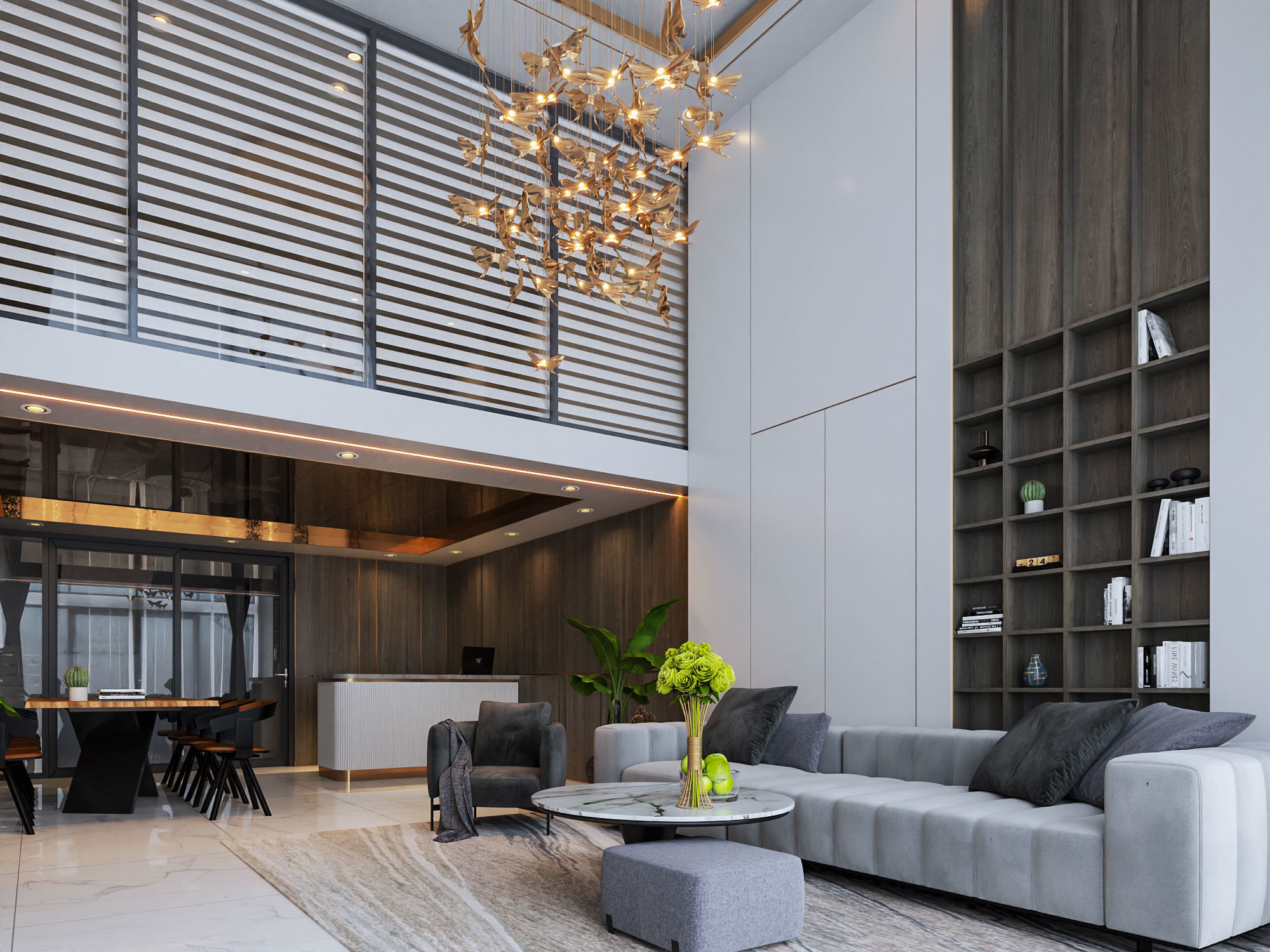 Interior home design - living room - Vray for Sketchup 3D model | CGTrader
