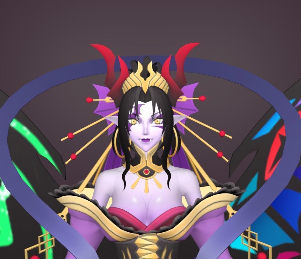 lilithmon x 3D model animated rigged | CGTrader