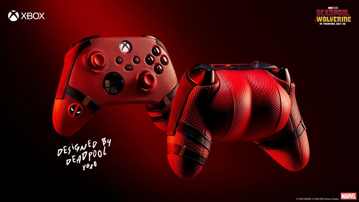 Deadpool Xbox Controller 3D model 3D printable | CGTrader
