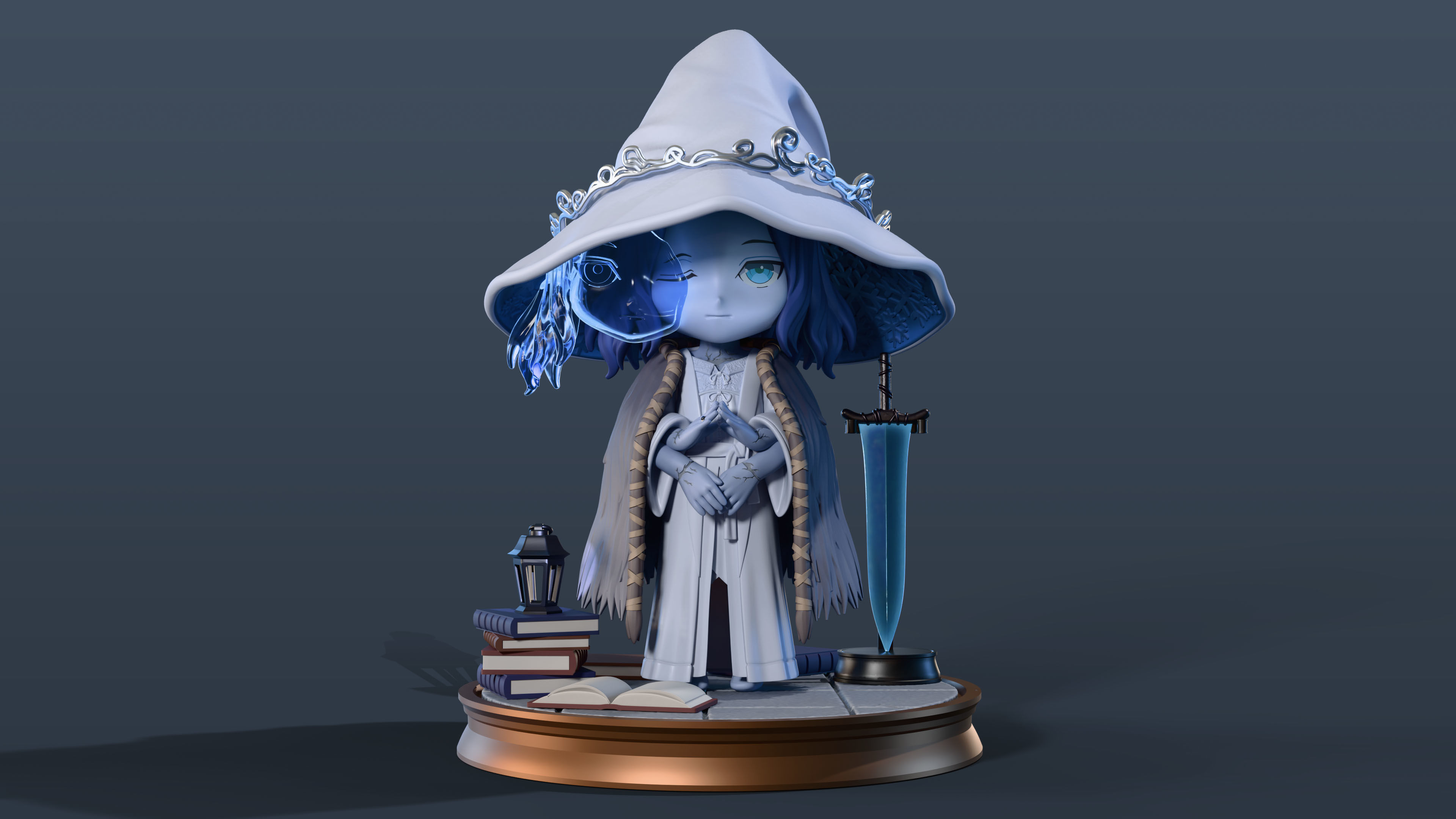 Ranni The Witch - Elden Ring 3d Print Figure 3D model 3D printable ...