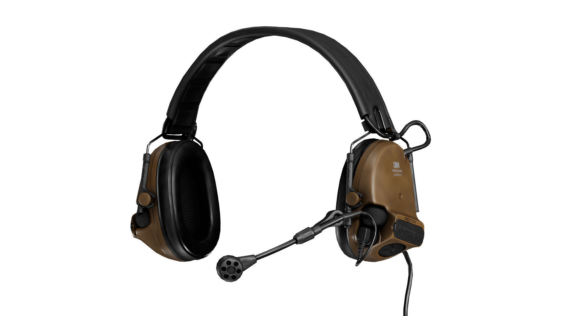 3D model 3M PELTOR COMTAC VI VR / AR / low-poly | CGTrader