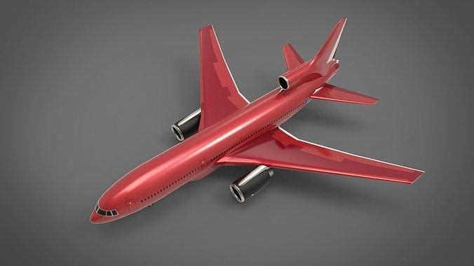 Lockheed L 1011 TriStar 3D model | CGTrader