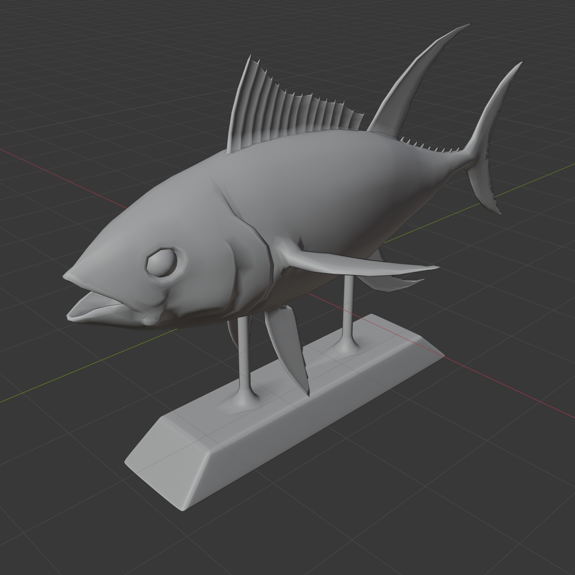 Fishing Trophy free 3D model 3D printable | CGTrader
