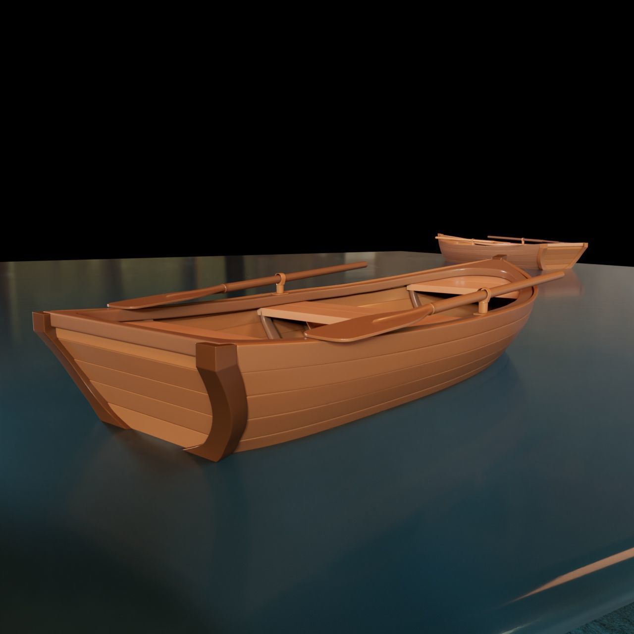 Small Boat free 3D model | CGTrader