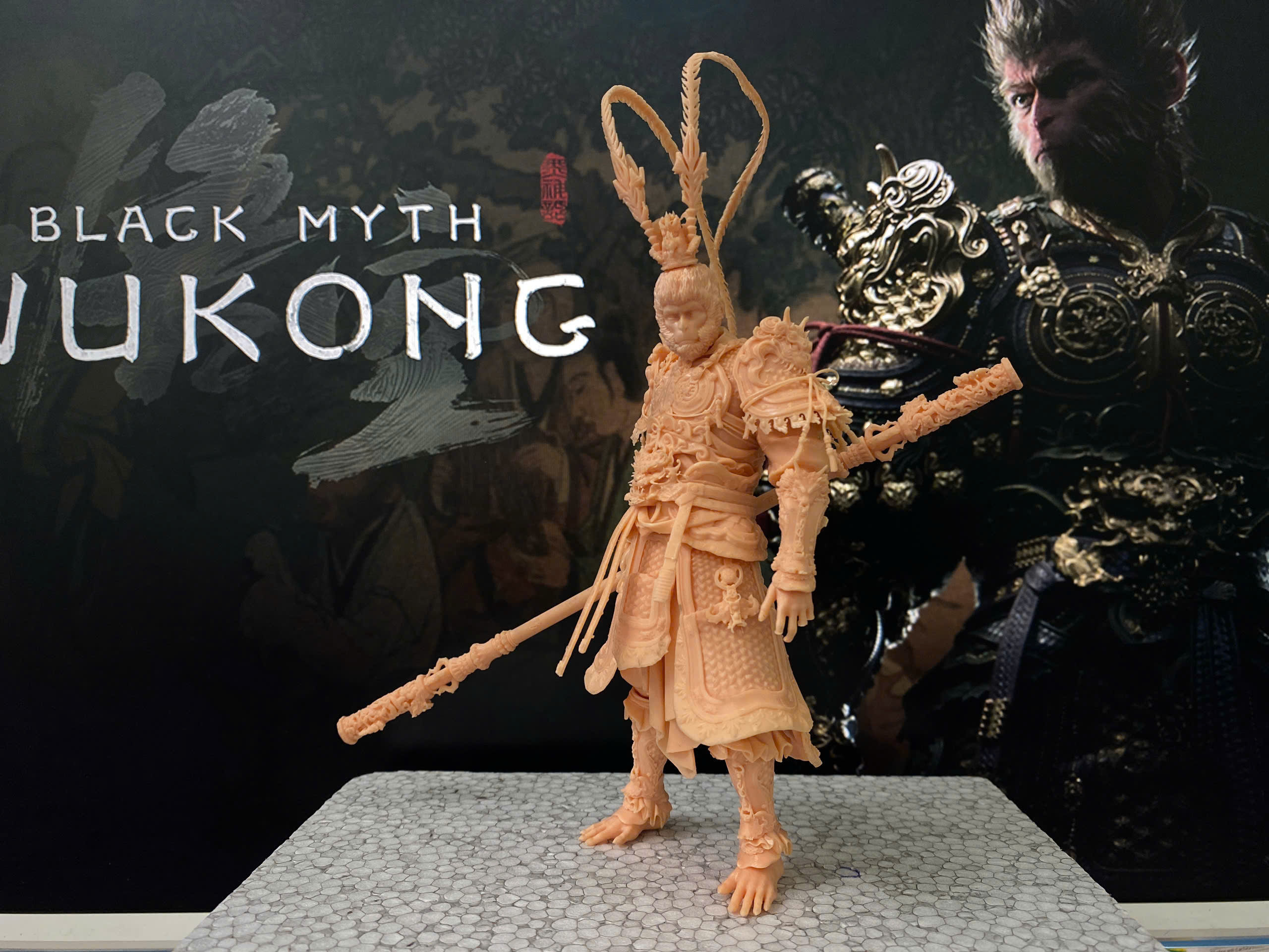 BLACK MYTH WUKONG STL 3D PRINT 3D model 3D printable | CGTrader