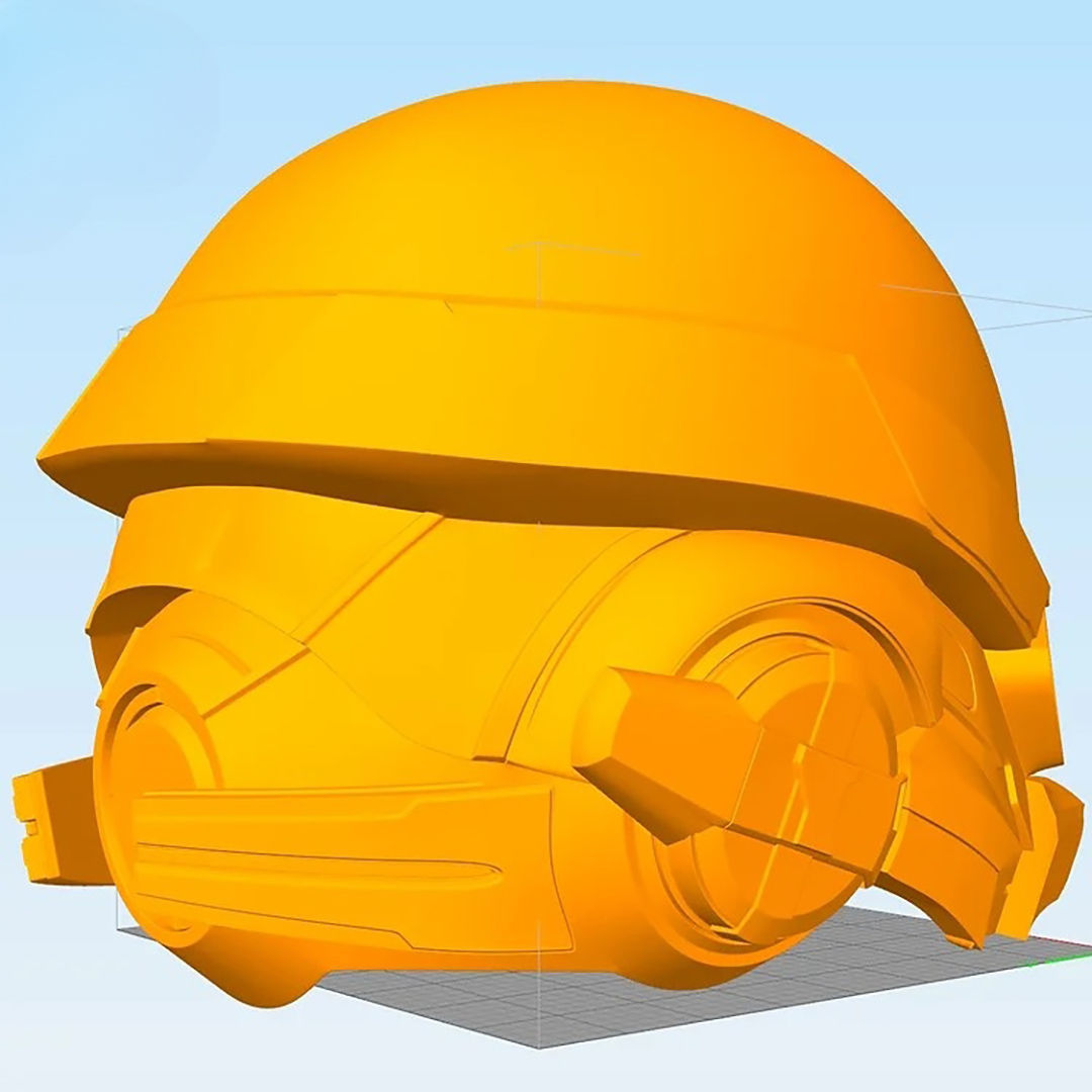 Mass Effect Andromeda Ryder Pathfinder Helmet STL 3D Print Files 3D ...