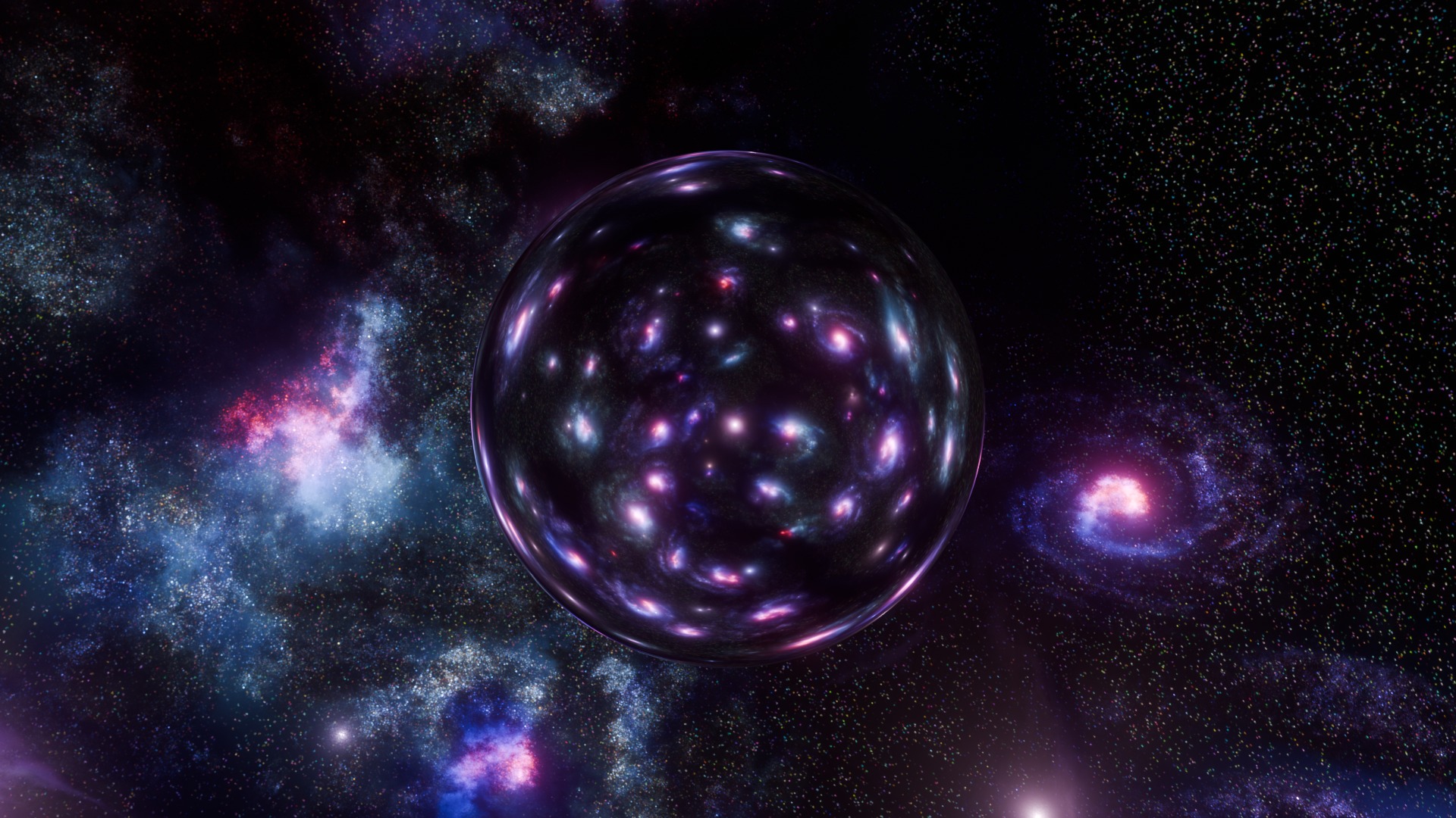 Free 8k Space and Galaxies HDRi free VR / AR / low-poly 3D model | CGTrader