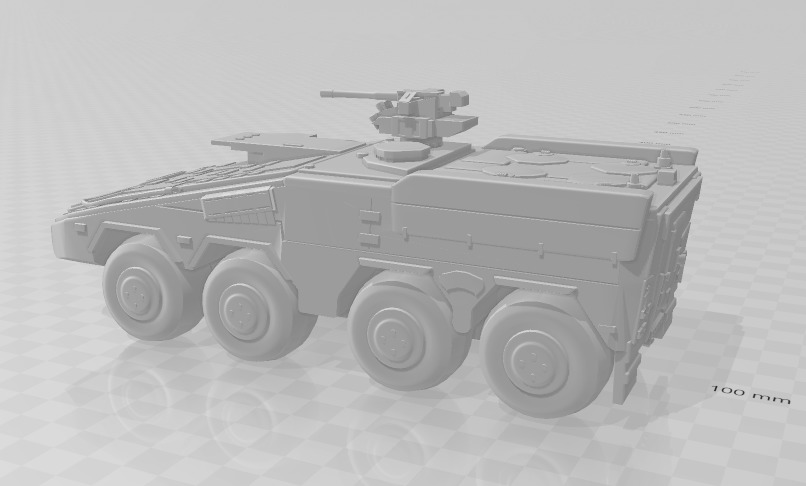 Military Vehicle GTK Boxer 3D model 3D printable | CGTrader