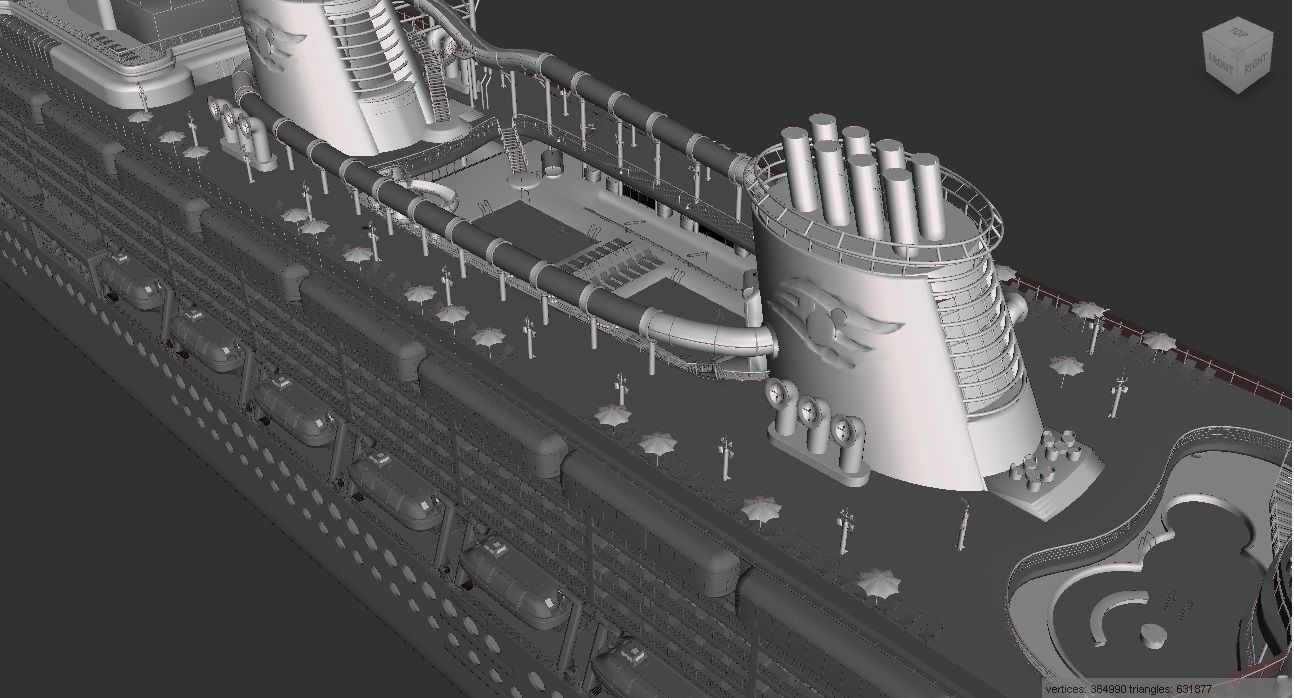 Disney Cruise free 3D model 3D printable | CGTrader