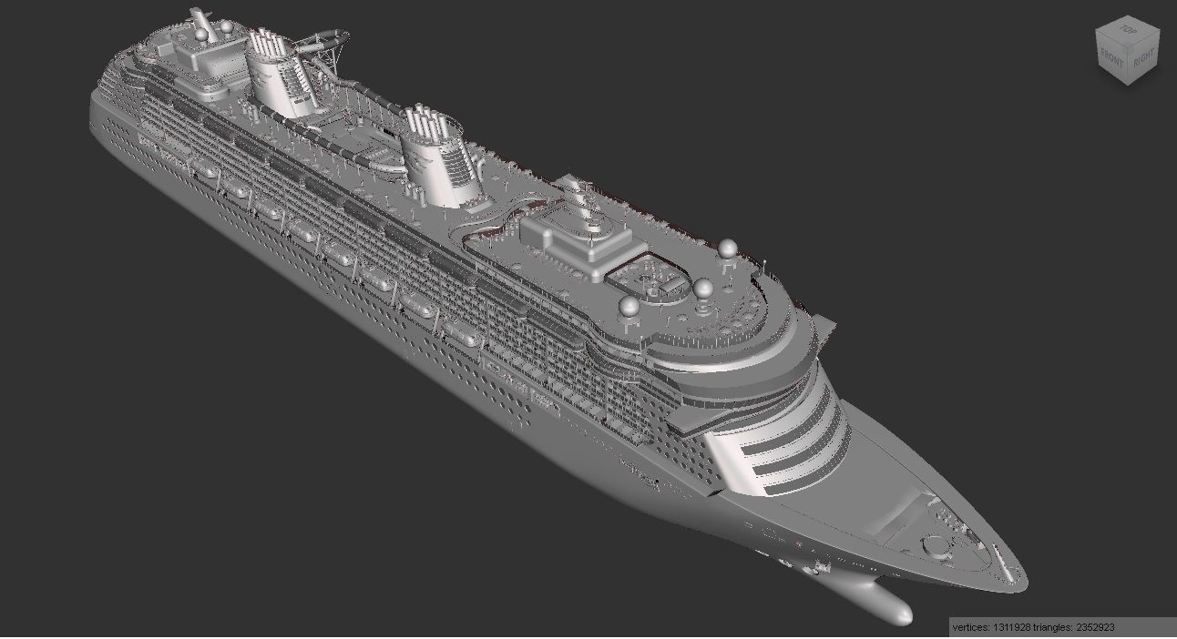 Disney Cruise free 3D model 3D printable | CGTrader