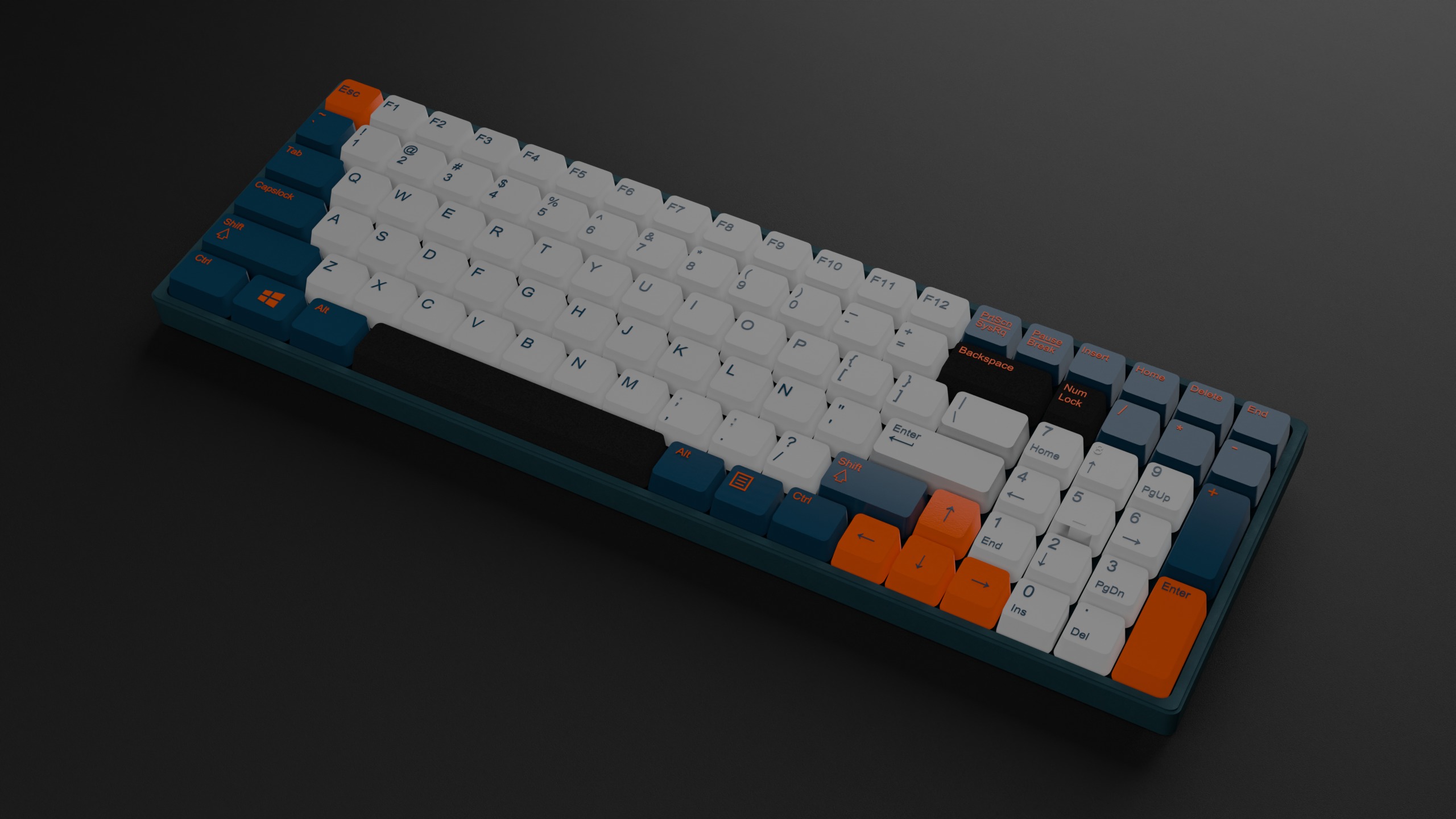 Mechanical Keyboard 1 free 3D model | CGTrader
