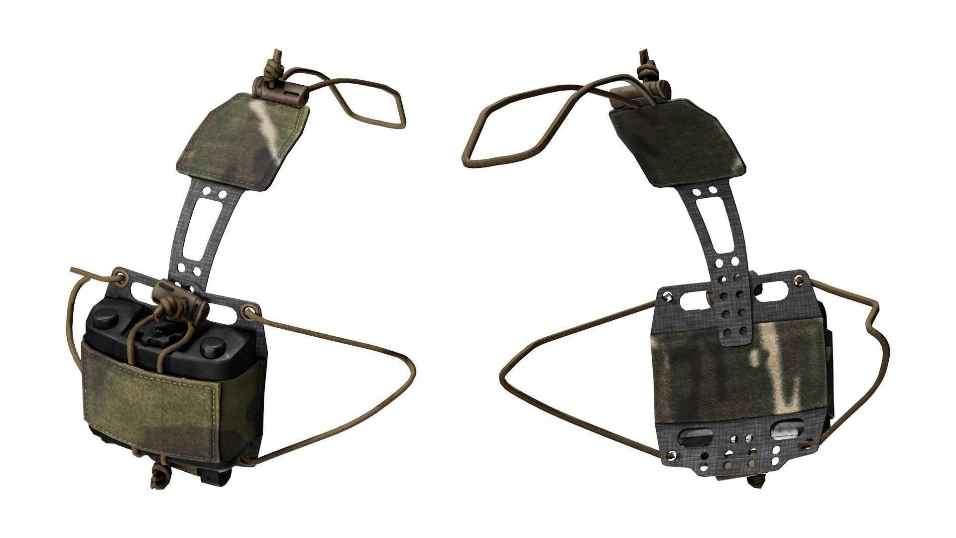 3D model PVS31 NVG BATTERY RETENTION SYSTEM VR / AR / low-poly | CGTrader